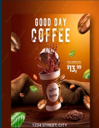 Coffee flyer Template | PosterMyWall