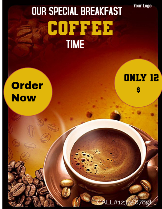 COFFEE FLYER Template | PosterMyWall
