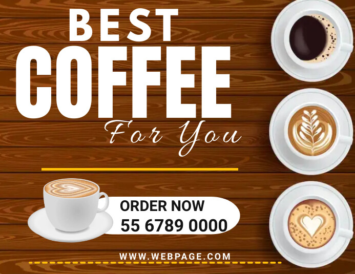 coffee house ads Template | PosterMyWall