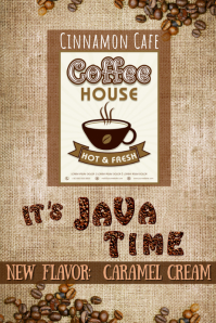 Coffee House Poster Template | PosterMyWall