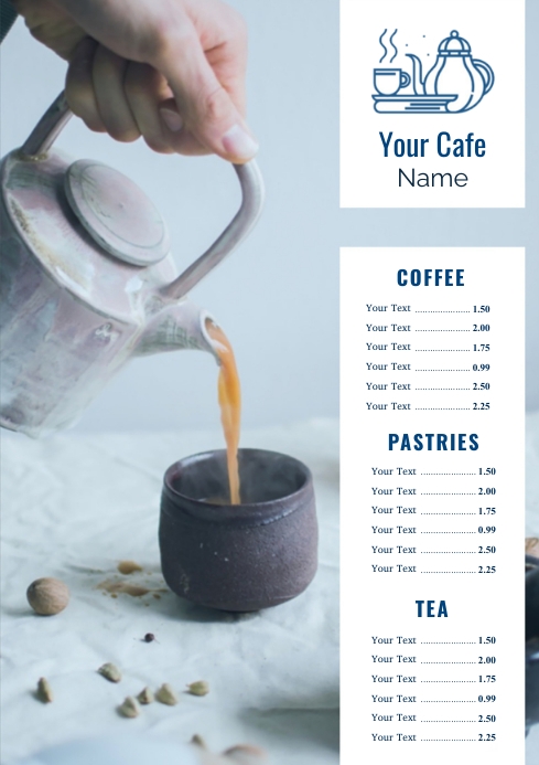 coffee menu Template | PosterMyWall