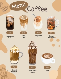 coffe menu template | PosterMyWall