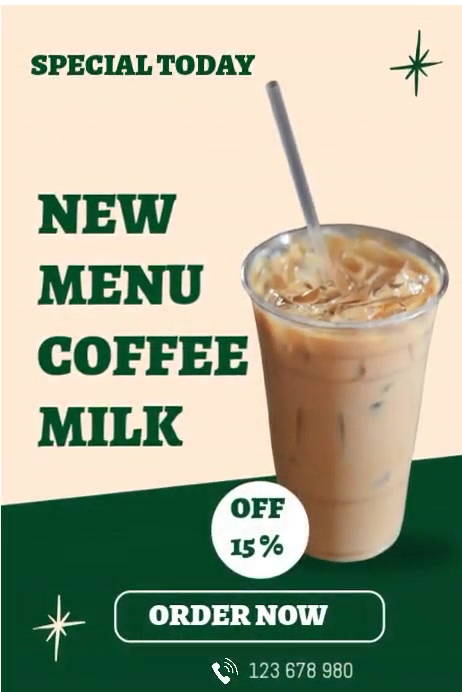 Coffee poster Template | PosterMyWall