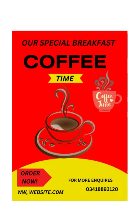 COFFEE POSTER DESIGN Template | PosterMyWall