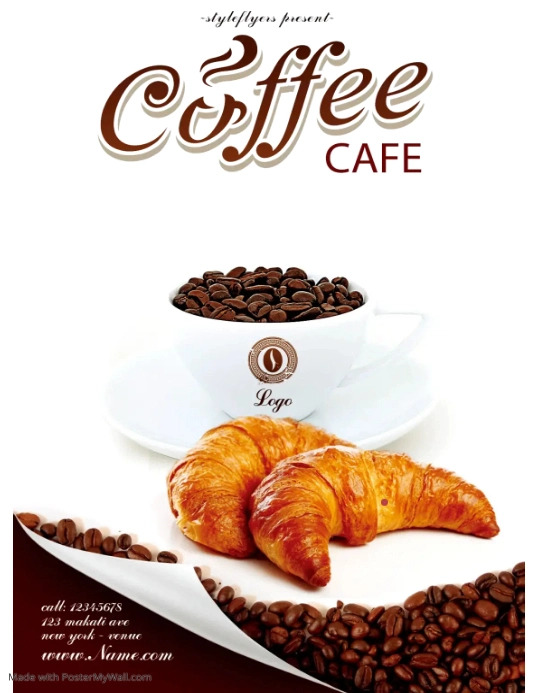 Copy of Coffee poster design template | PosterMyWall