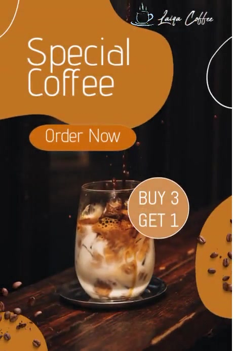 Coffee Promotion Poster Template | PosterMyWall