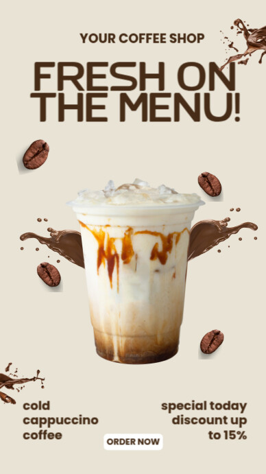 Plantilla de Coffee Sale Instagram Story | PosterMyWall