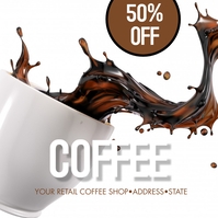 Coffee Ads Template | PosterMyWall