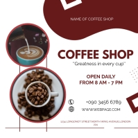 Coffee Shop Card Template | PosterMyWall