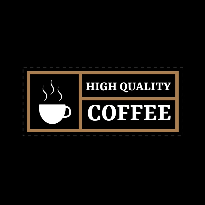 COFFEE SHOP LOGO Template | PosterMyWall