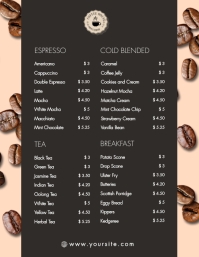 Egg Shop Menu Template | PosterMyWall