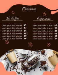 Special Coffee Shop Menu Template | PosterMyWall