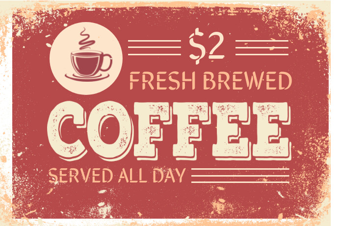 Copy of Coffee Shop Poster Template | PosterMyWall