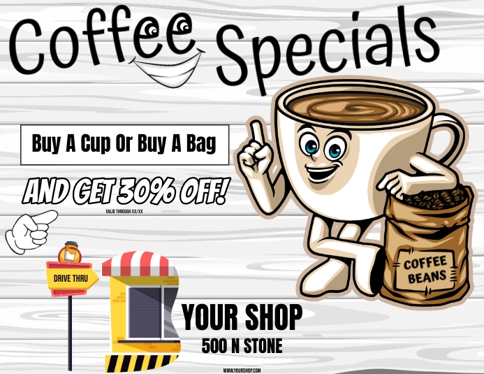 COFFEE SPECIAL FLYER Template | PosterMyWall