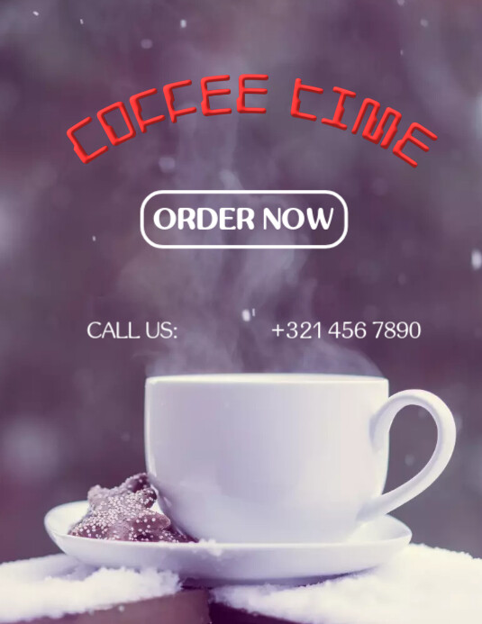Coffee time Template | PosterMyWall