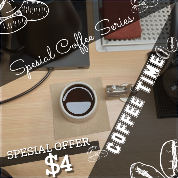 Coffee time Template | PosterMyWall