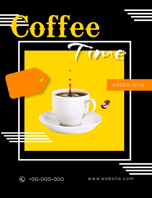Coffee time Template | PosterMyWall