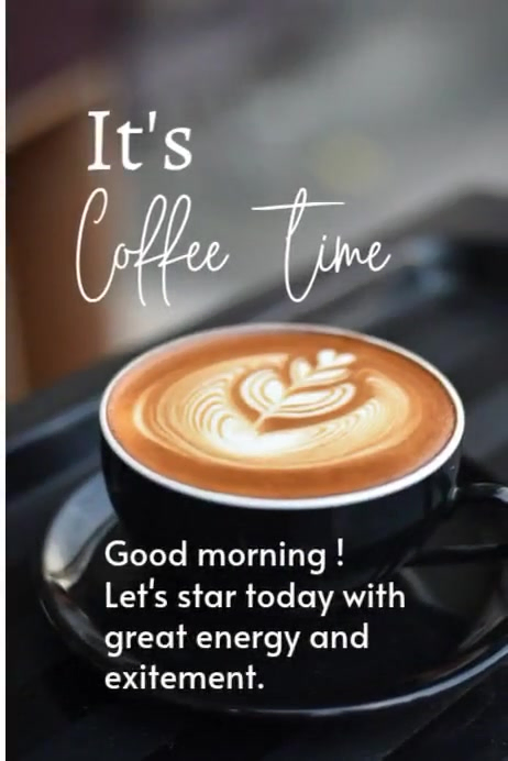 Coffee Time Poster Template | PosterMyWall