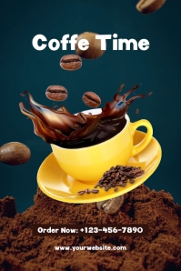 Fresh Coffee Poster Template | PosterMyWall