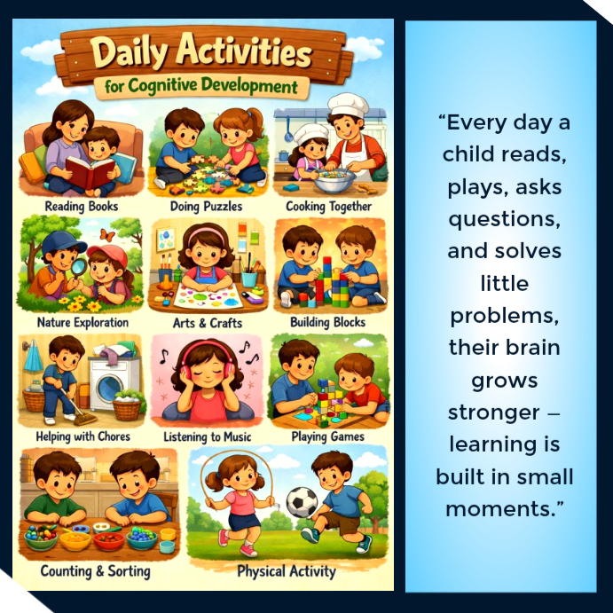Plantilla de Cognitive Development Activities for Children Instagram ...