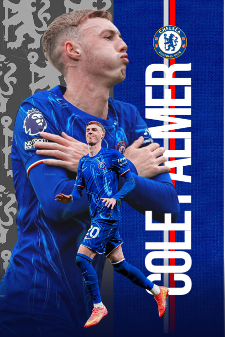 Copy of Cole Palmer Poster Design Templates | PosterMyWall