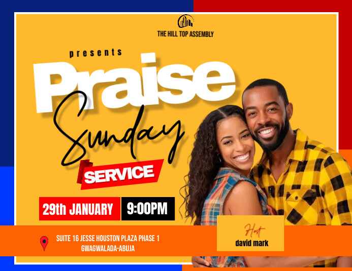 Collage Church Flyer (us Letter) Template | PosterMyWall