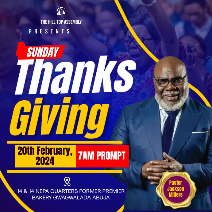 Copy of Collage Church Flyer Instagram Post | PosterMyWall