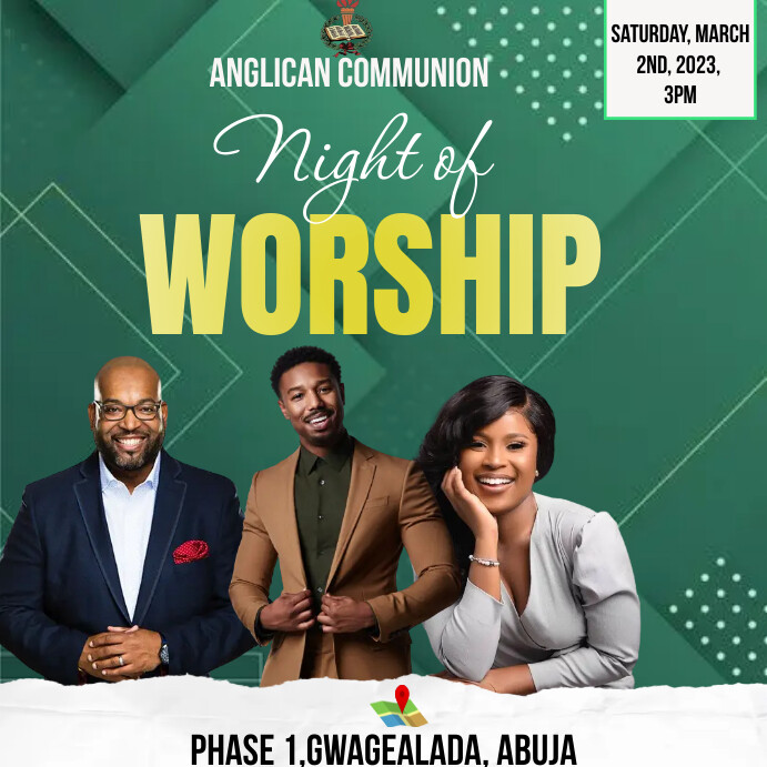 Modèle Collage Church Program Poster Flyers Revival | PosterMyWall