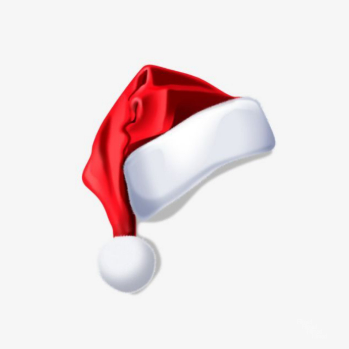 Collage Classic Santa Hat Instagram Post Template | PosterMyWall