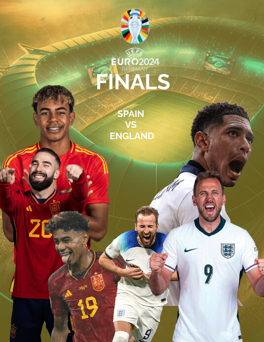 Copy of Collage Euro Cup Flyer (us Letter) | PosterMyWall