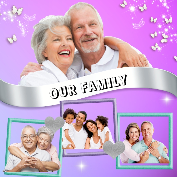 COLLAGE FAMILY Template | PosterMyWall