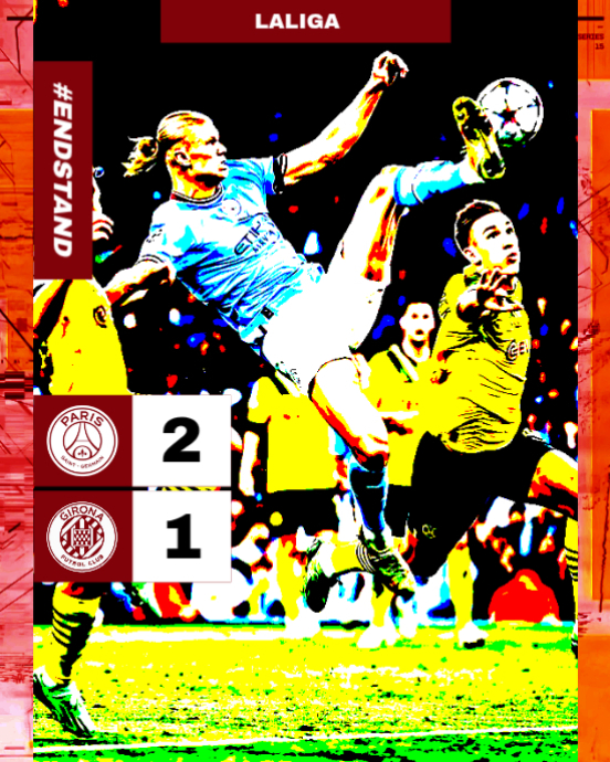 Collage Football Full-time Score Template | Match Result Poster Design ...