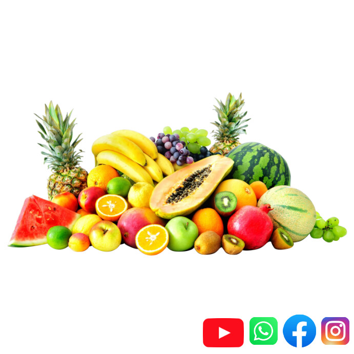 Copy of Collage Fruits Instagram Post | PosterMyWall