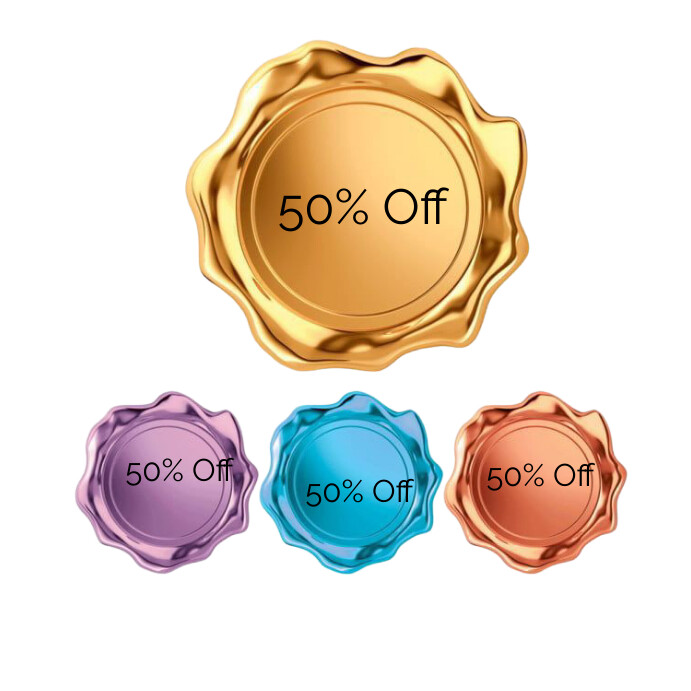 Collage Gold Icon Instagram Post Template | PosterMyWall