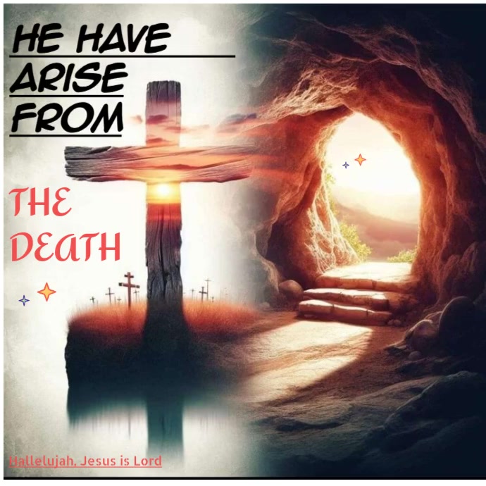 Collage Jesus Flyer Template | PosterMyWall