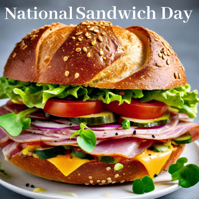 Copia de Collage National Sandwich Day Instagram Post | PosterMyWall