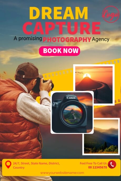 Collage Photography Dream Capture Poster Template | PosterMyWall