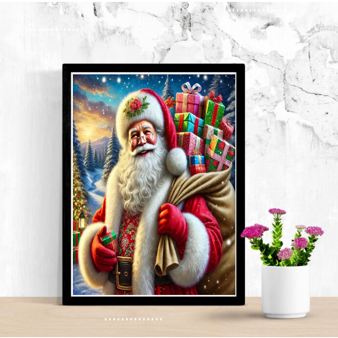 Plantilla de Collage Santa Claus Instagram Post | PosterMyWall