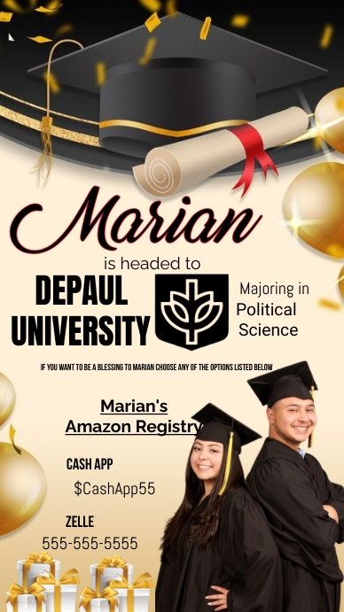 Copy of College Announcement UNIVERSITY FLYER , ABRO | PosterMyWall