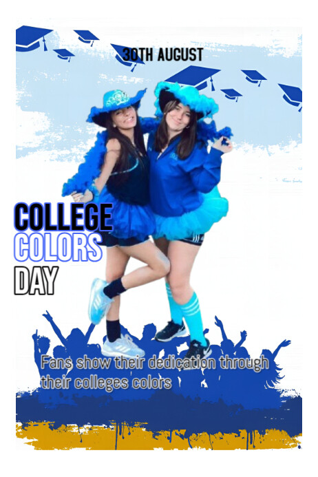College colors day Template | PosterMyWall
