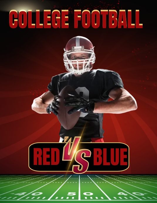 College Football Template | PosterMyWall
