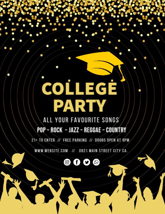 Copy of College Party | PosterMyWall
