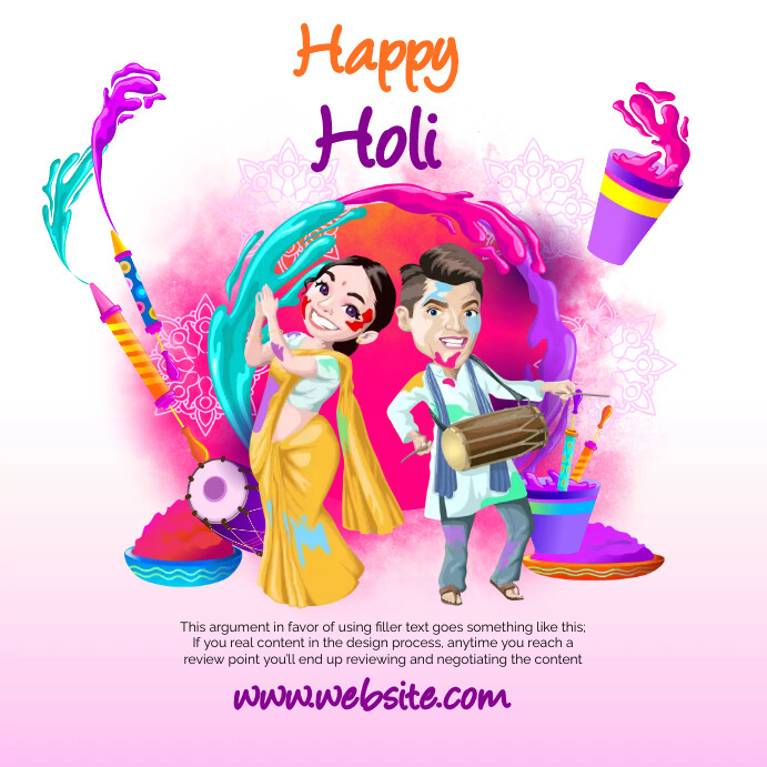 Color Festival Template | PosterMyWall