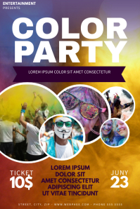 Color night event flyer template | PosterMyWall