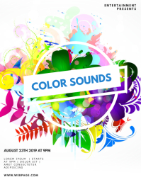 Color Party Flyer Template | PosterMyWall