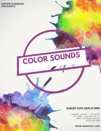 Color Party Flyer Template | PosterMyWall