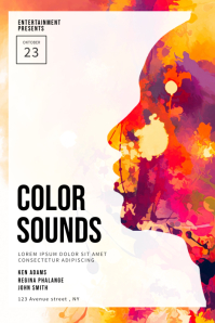 Color Party Flyer Template | PosterMyWall