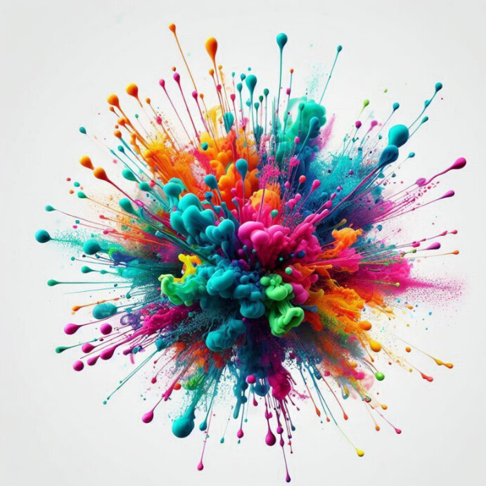 Copy of Color Splash Background | PosterMyWall