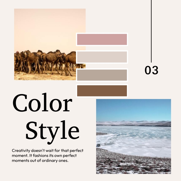 Copy of Color Style AD | PosterMyWall