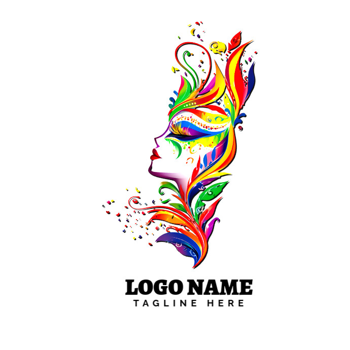 Colored face illustration Template | PosterMyWall